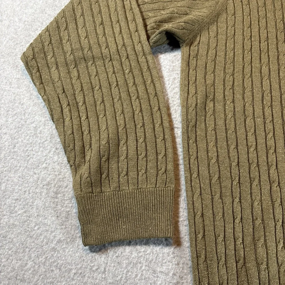 Joseph & Lyman | Sweaters | Joseph Lyman Green Silkcashmere Long Sleeve ...